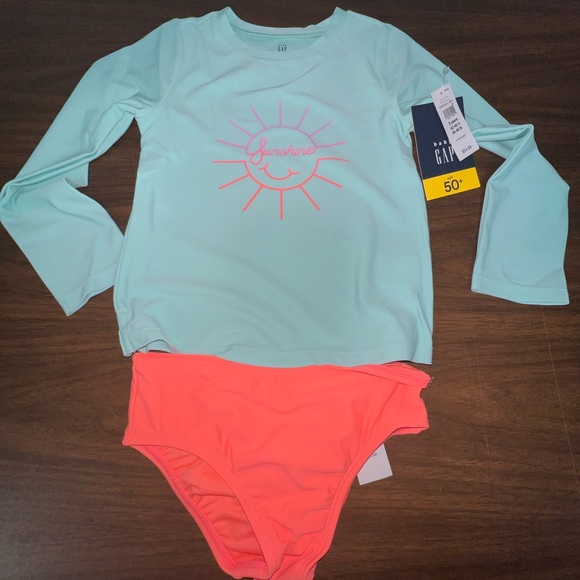 GAP | Swim | Girls Sz 5 Years Baby Gap Swim Set | Poshmark